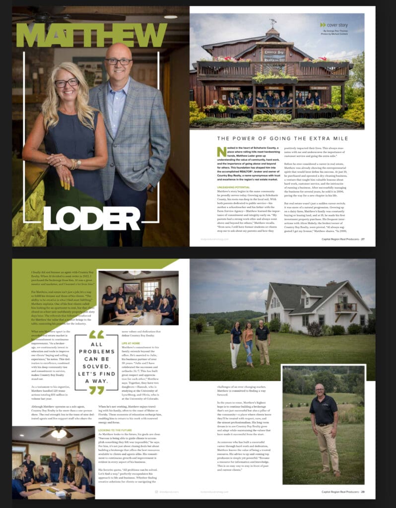 Broker & Owner Matthew Loder featured in Real Producers Magazine ...